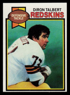 1979 Topps Diron Talbert #416 Washington Redskins LOW GRADE Card | eBay