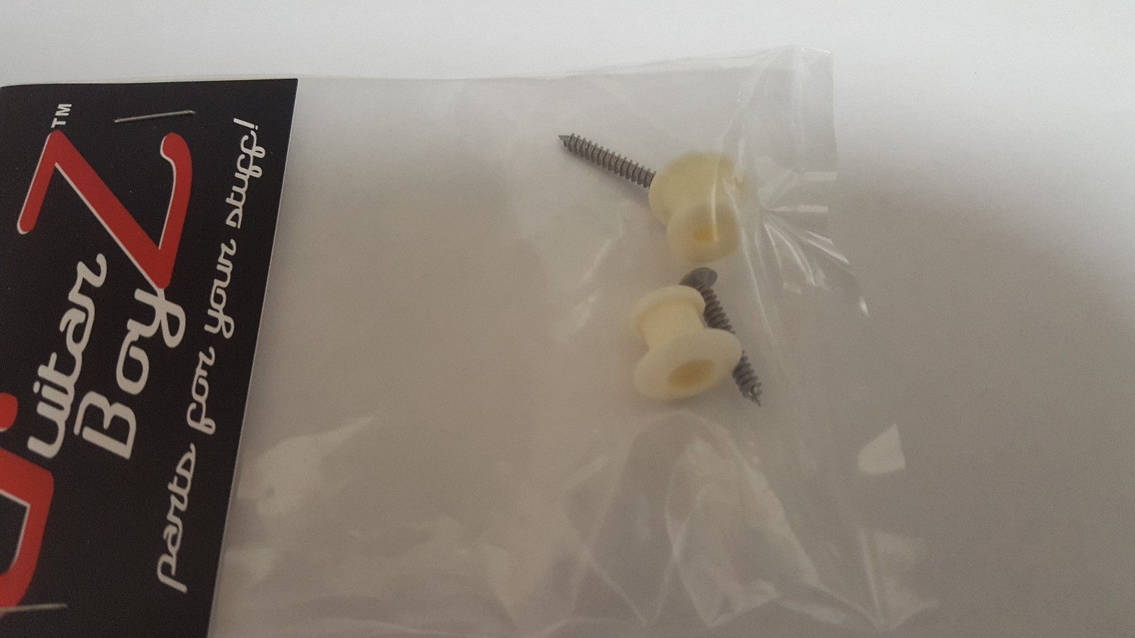 GuitarBoyZ Mandolin Style Strap Buttons with Mounting Screws Acoustic ...