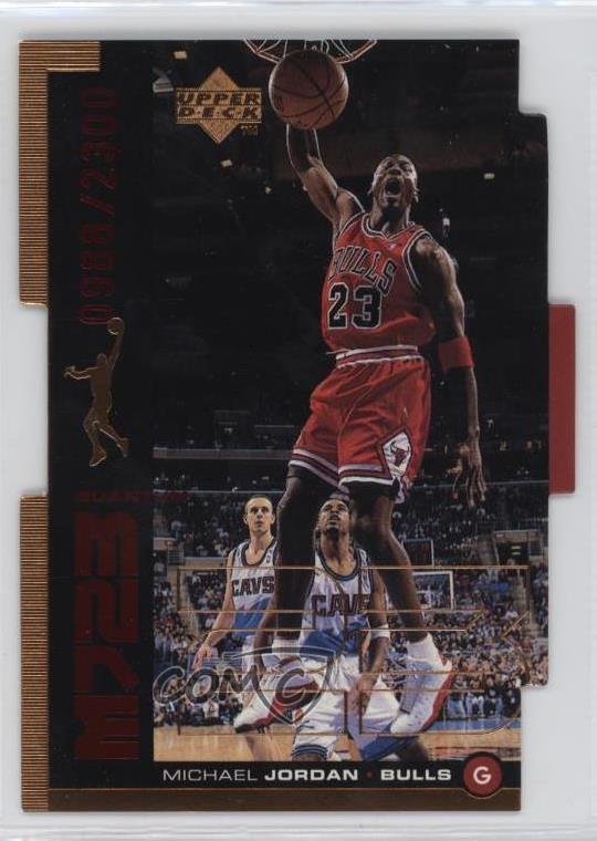 1998-99 Upper Deck - MJ23 Bronze Quantum Die-Cut #QMM12 Michael Jordan ...