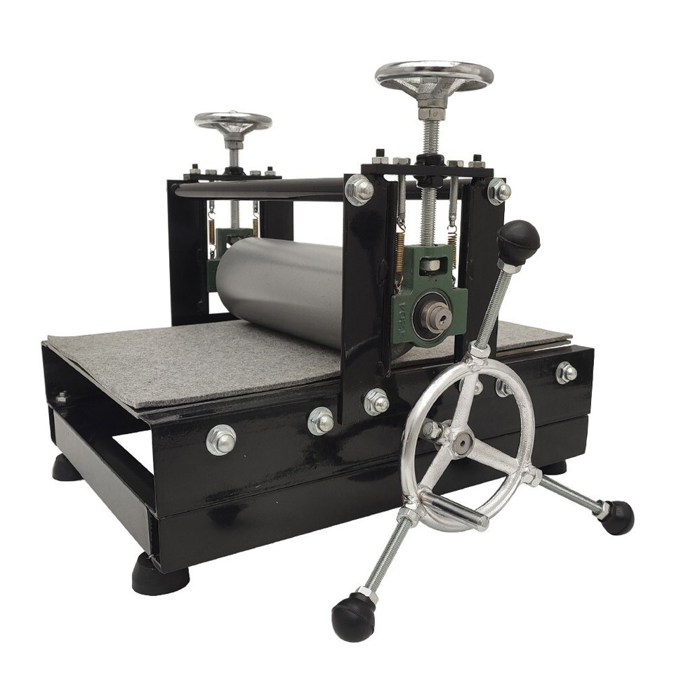 Tabletop Manual Slab Roller for Printmaking Machine Relief Plate Make ...