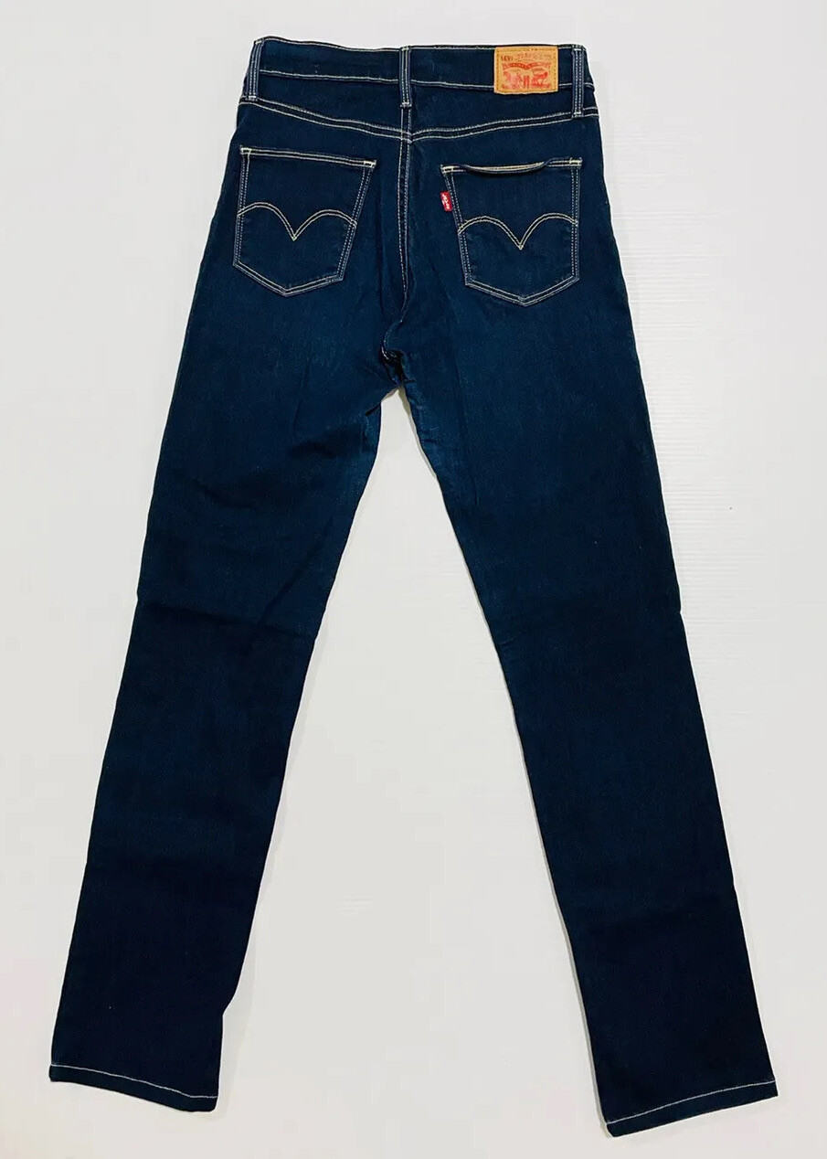 LEVIS Slimming Slim W27 L32 Dark Blue Jeans Womans | eBay