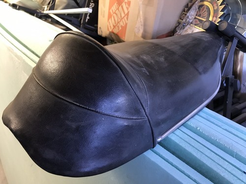 Bsa Lightning Leather Motorcycle Seat | eBay