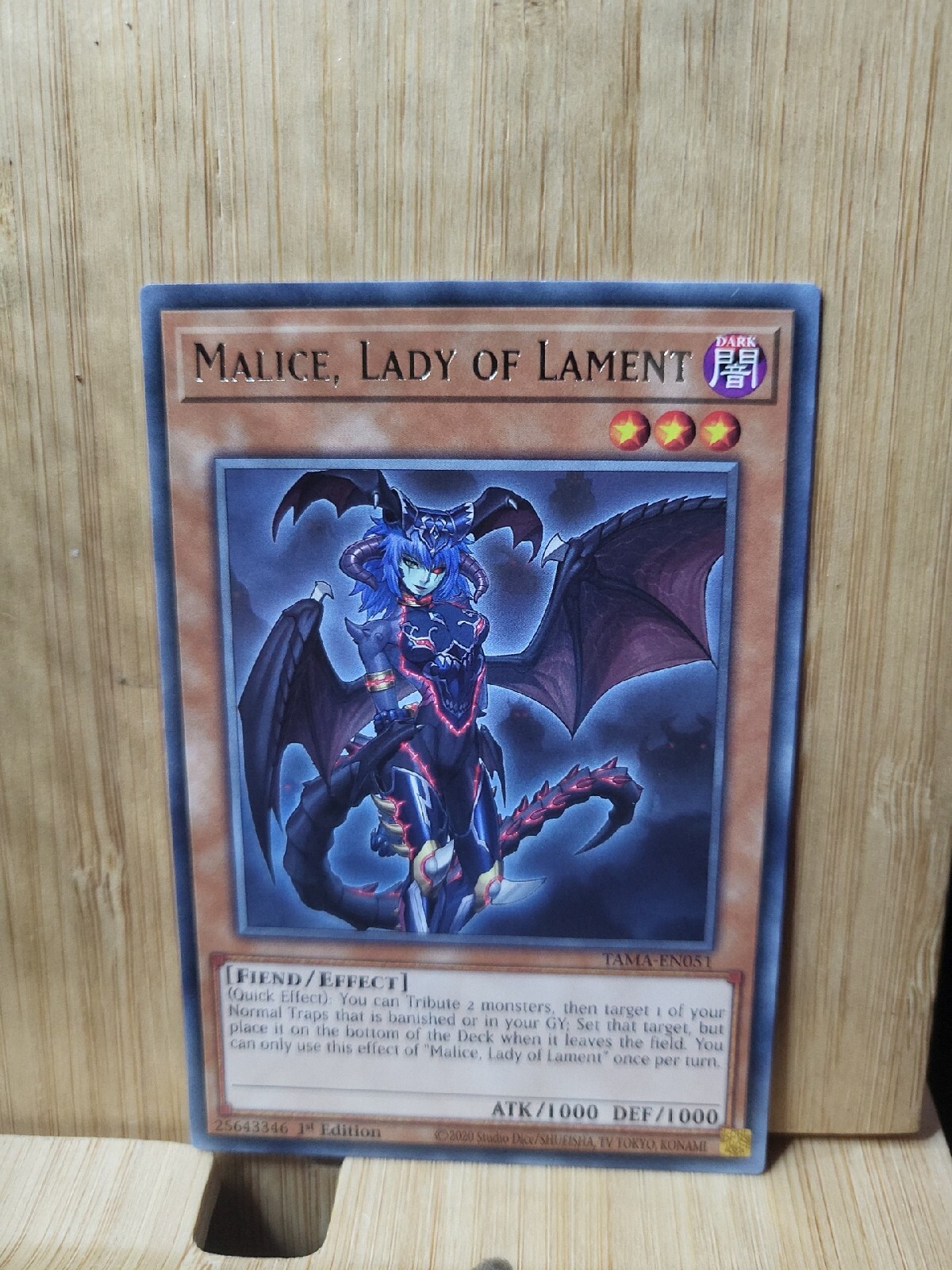 Yu-Gi-Oh!🏆Malice, Lady Of Lament - 1st Edition🏆 RARE Card | eBay Australia