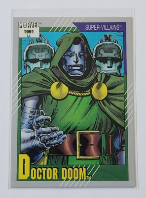1991 MARVEL DOCTOR DOOM TRADING CARD | eBay