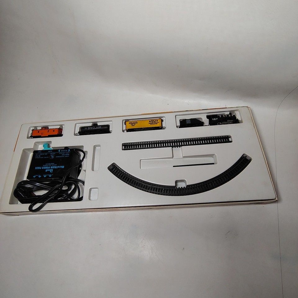 Vintage Revell Rapido Micro N Gauge Electric Train Set Iron Horse ...