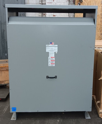 FPE 500 KVA TRANSFORMER 3-PHASE 480 PRI DELTA 240/120 SEC DELTA T48LH2D ...