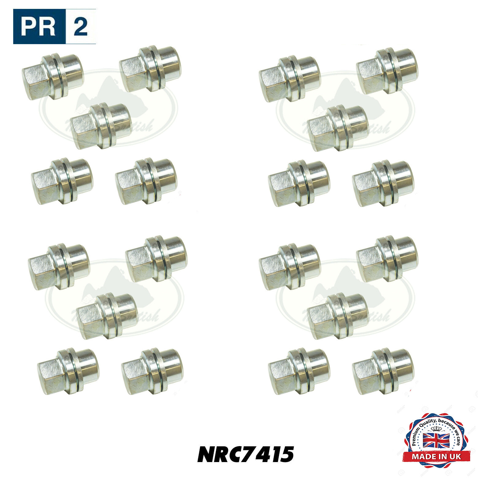 LAND ROVER WHEEL LUG NUTS SET x20 RR CLASSIC DEFENDER DISCOVERY 1 ...