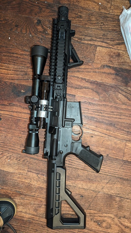 Panther Arms Dpms Semi-full auto bb gun0.177-4.5mm co2 rifle | eBay