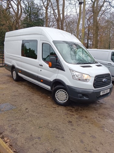 2016 16 FORD TRANSIT 350 ECONETIC TECH 2.2 XLWB JUMBO CREW CAB DIESEL ...