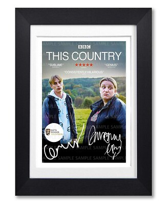 THIS COUNTRY CAST SIGNED POSTER BBC TV SERIES SEASON PRINT PHOTO ...