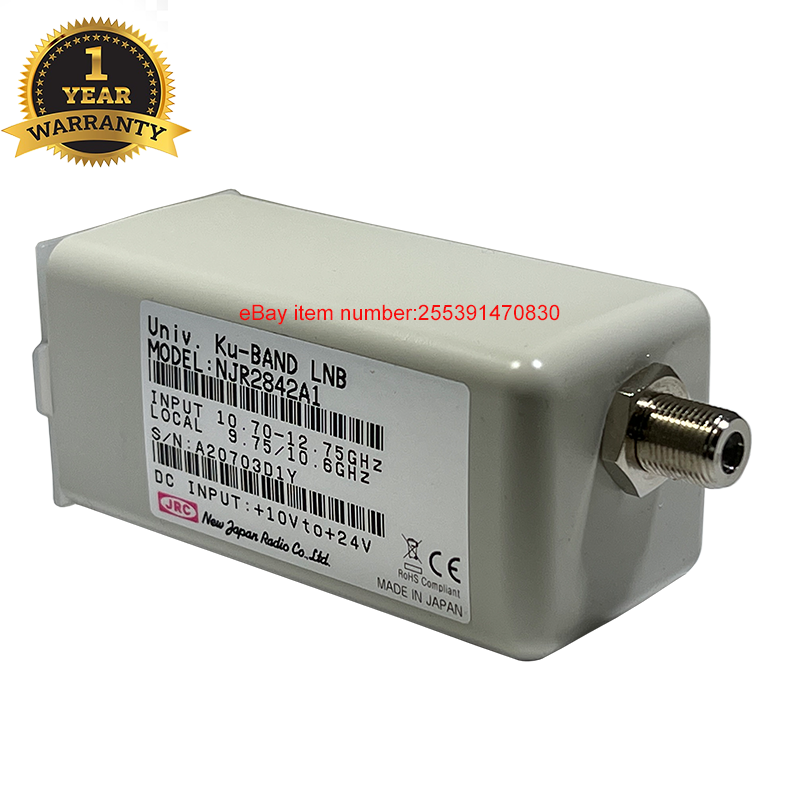 New NJRC NJR2842A1 Universal Ku-Band PLL LNB 10.7 - 12.75 GHz +/-35ppm ...
