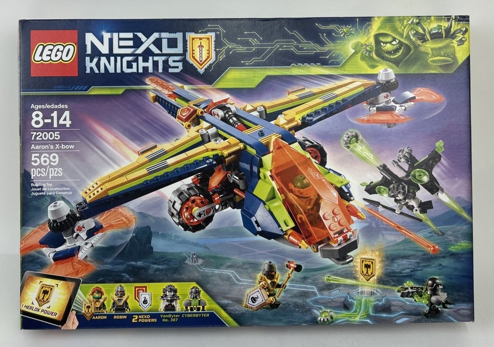 LEGO NEXO KNIGHTS: Aaron's X-bow 72005 w/Manuals and Figures sold as ...