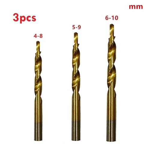Small Blade Length 18mm Hand Tools Drill Bits Gold Tools Parts HSS 4241 ...