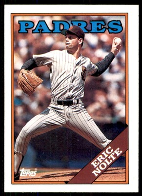 1988 Topps Eric Nolte RC San Diego Padres #694 | eBay