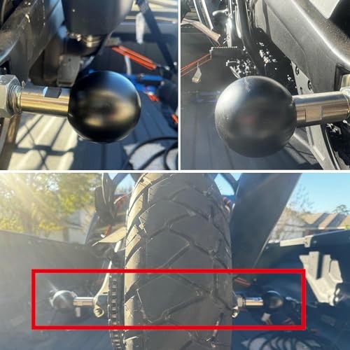 Rear Fork Axle Slider Frame Sliders Motorcycle Frame Crash Protectors ...