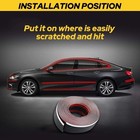 236*2.5 inch Black Side Body Trim Molding Protector For Chevy GMC ...