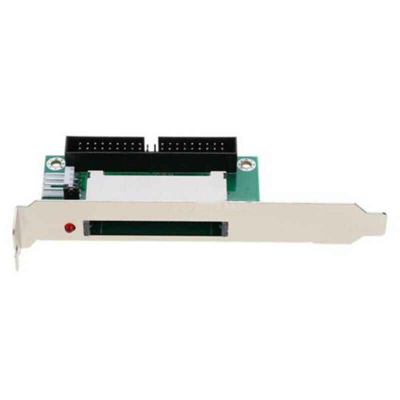 40-Pin Compact Flash Card To 3.5 Ide Converter Adapter Pci Bracket Back ...