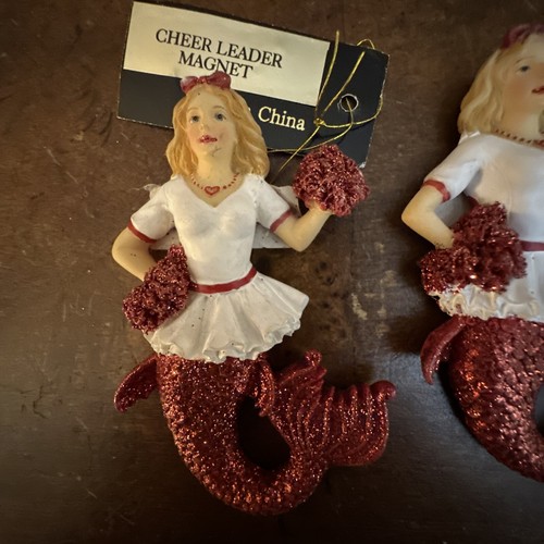 December Diamonds Nautical Mermaid Beauty Cheer Leader Holiday Magnet ...