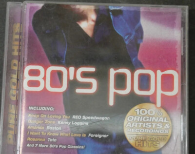 80's Pop: Pure Gold Hits CD Various Artists - 2001 Sony - Preowned | eBay