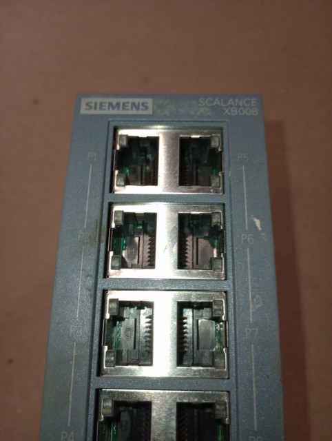 Siemens Scalance Industrial Ethernet Switch XB008 for sale online | eBay