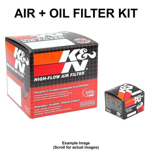 K&N Air Oil Filter Kit for Harley Davidson 1690 Fltrx Road Glide Custom ...