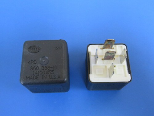 Hella 14100455 Qty of 8 per Lot 20/40 Amp SPDT Standard Mini Relay ...