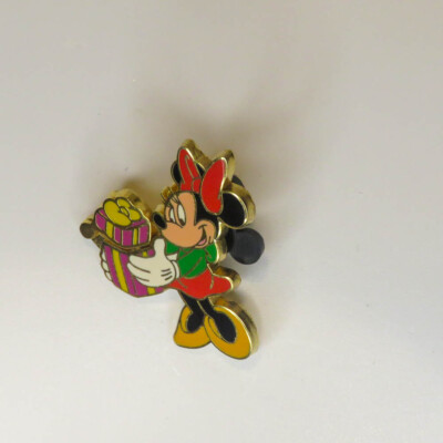 Walt Disney Jewelry Pin Minnie Mouse Present Gift Enamel Limited ...