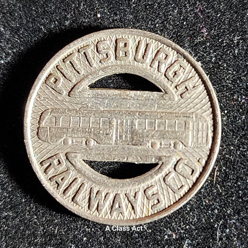 Pittsburgh Railways Company (PRC) Transit Token. Fare Toke . Our T8062 ...