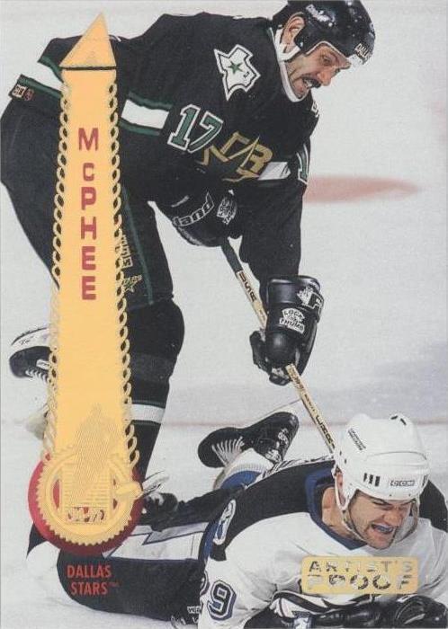 1994-95 Pinnacle - Mike McPhee #105 Artist's Proof for sale online | eBay