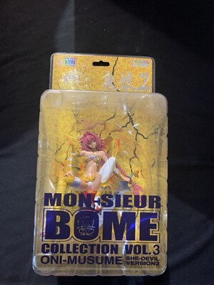 Mon-Sieur Bome Collection Vol.3 Oni-Musume She-Devil Ver.2 Resin Figure ...