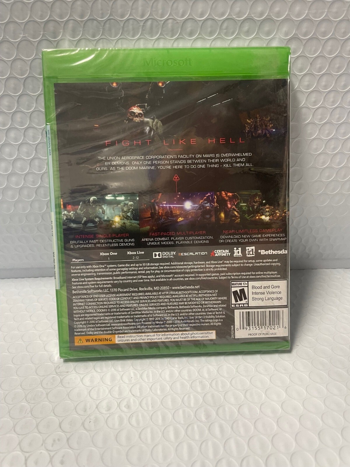 Doom - Microsoft Xbox One