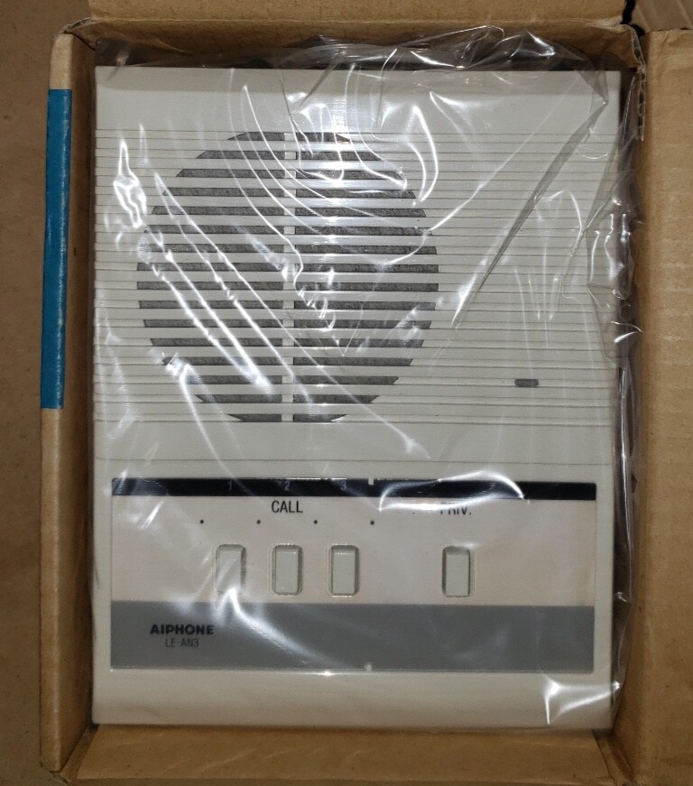 LE-AN3, Aiphone 3-Call Surface Mount Sub-Station w/Privacy. NEW!! | eBay