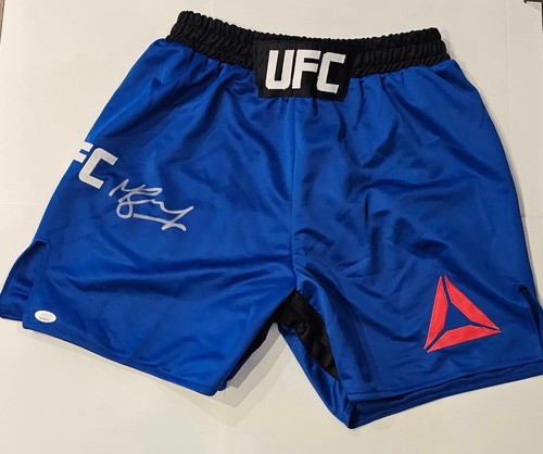 Michael Bisping Autographed Signed UFC Shorts JSA Witness COA The Count ...