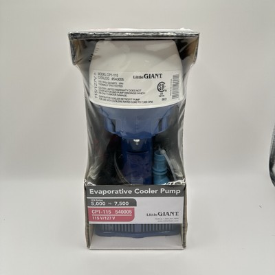 Little Giant CP1-115 540005 Evaporative Cooler Pump, 5000-7500 CFM, 115/127v,70w | eBay