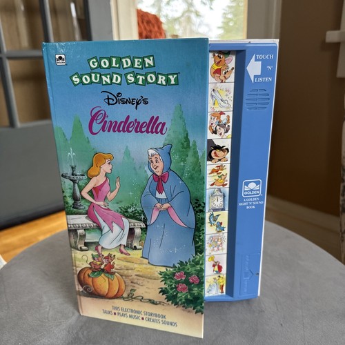 Golden Sound Story Disney’s Cinderella Electronic book needs batteries ...