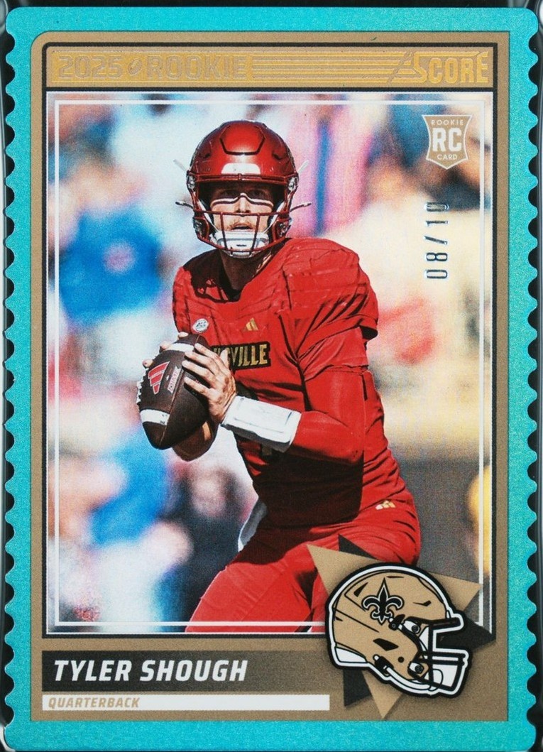 2025 Score - Rookies Tyler Shough #71 Die-Cut /10 (RC) online kaufen ...