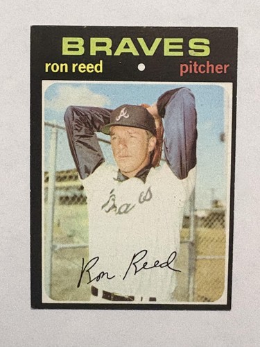 1971 Topps Ron Reed #359 Atlanta Braves | eBay