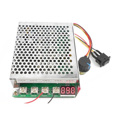 Professional Grade DC Motor Controller with Digital Display and Safety ...