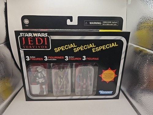 Star Wars 3.75 Vintage Jedi Survivor 3-PACK Riot Trooper MagnaGuard KX ...