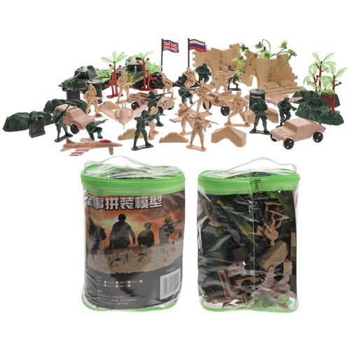 Military Model Set Child Action Figures for Boys Children's Toy Fighter ...