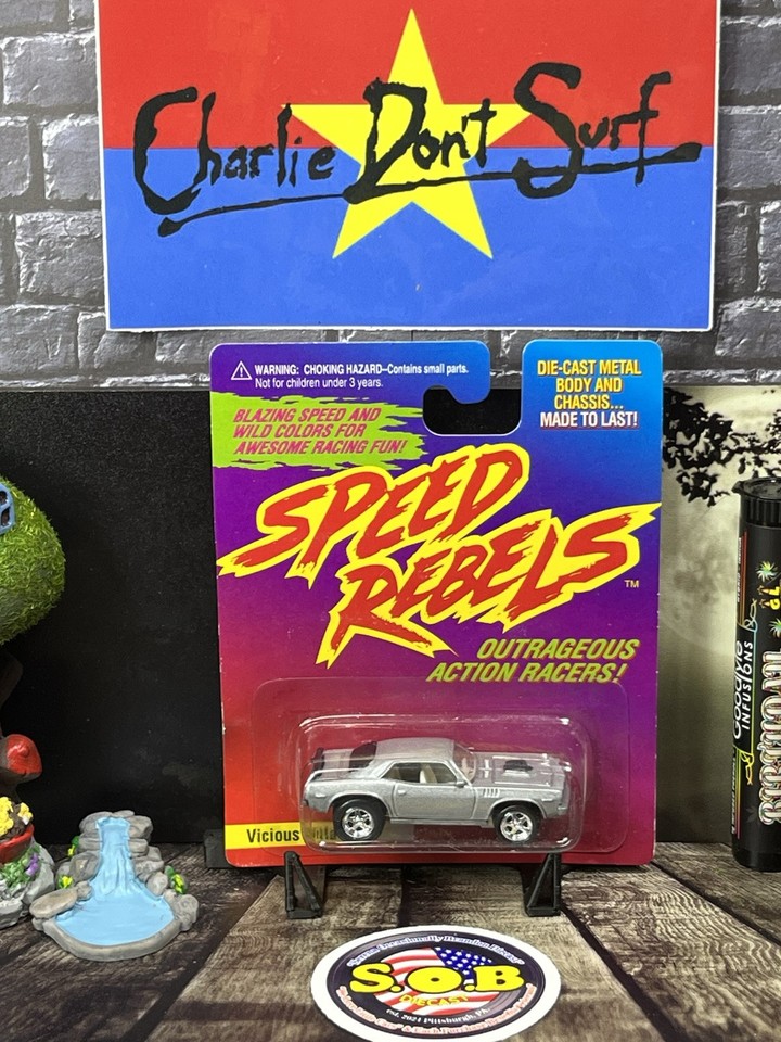 Playing Mantis Speed Rebels Vicious Villain Silver Diecast Sealed USED ...