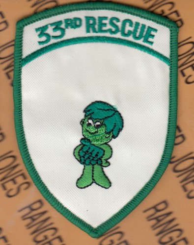 USAF AFSOC 33rd PARA RESCUE SQ PJ JOLLY GREEN Sprout 3.75" patch m/e | eBay