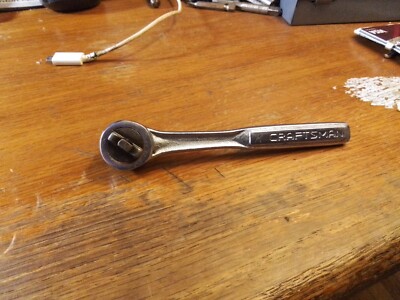 Nice Craftsman -V- 43178 1/4" Drive Ratchet Fine Tooth Thumb Wheel ...