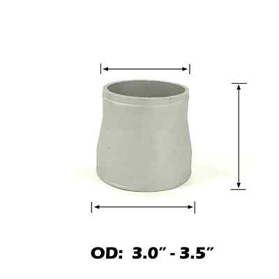 Cast Aluminum 3.0"-3.5"OD Turbo Inlet Reducer Joiner Intercooler Air ...