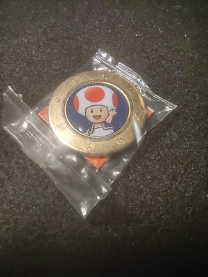 (1) Wonder Ball Super Mario Coin Toad Sealed & (1) Random Coin Of Any ...