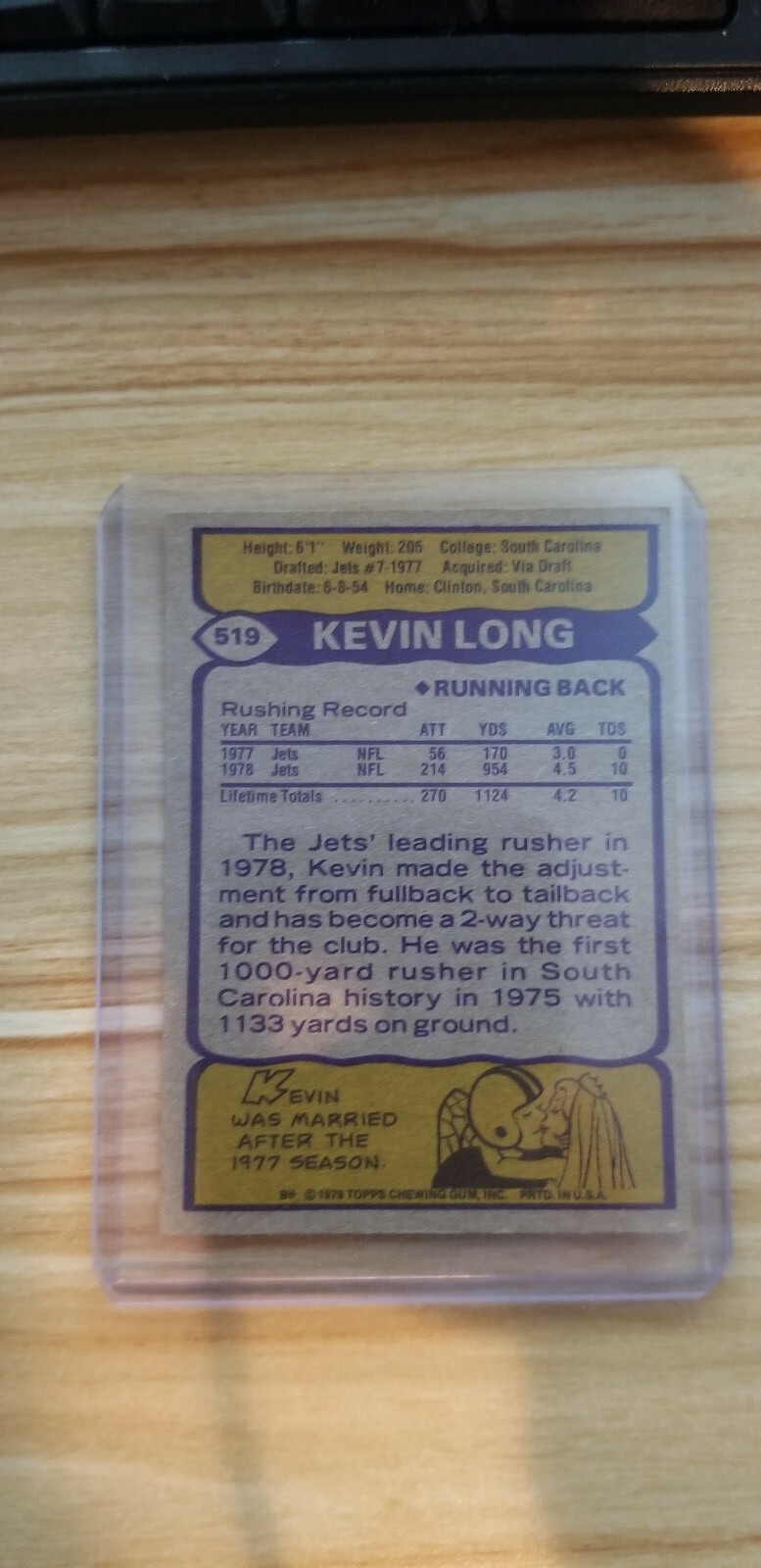 1979 Topps - #519 Kevin Long (RC) for sale online | eBay