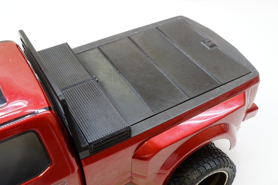 CEN F450 Upgrade Truck Long Bed Tonneau Cover Bed Cap + Tool Box ...
