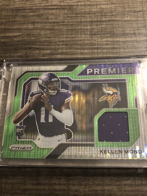 2021 PRIZM NEON GREEN PULSAR KELLEN MOND PREMEIR ROOKIE PARCH | eBay