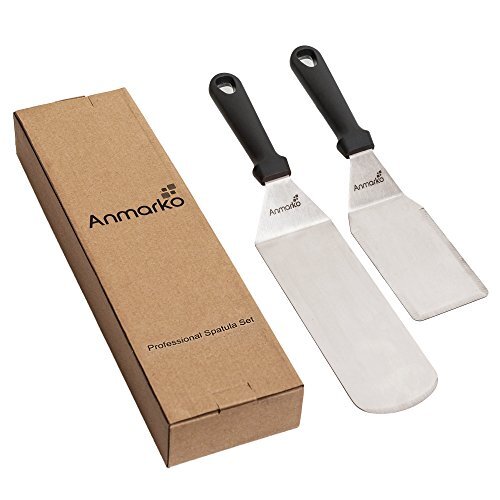 Spatula Turner Stainless Steel Metal Spatula Set Hibachi Spatula Great ...