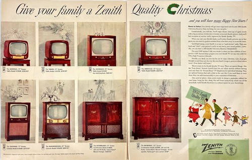 Zenith TV Balmoral Sutherland Tudor Norfolk Stafford Vtg Magazine Print ...